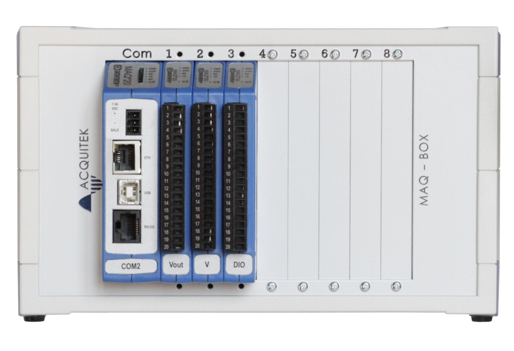 MAQ-BOX - Multi-functions Data Acquisition & Control System - Acquitek