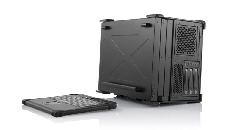 FlexPAC III - Triple Display High Performance Rugged Portable - Acquitek